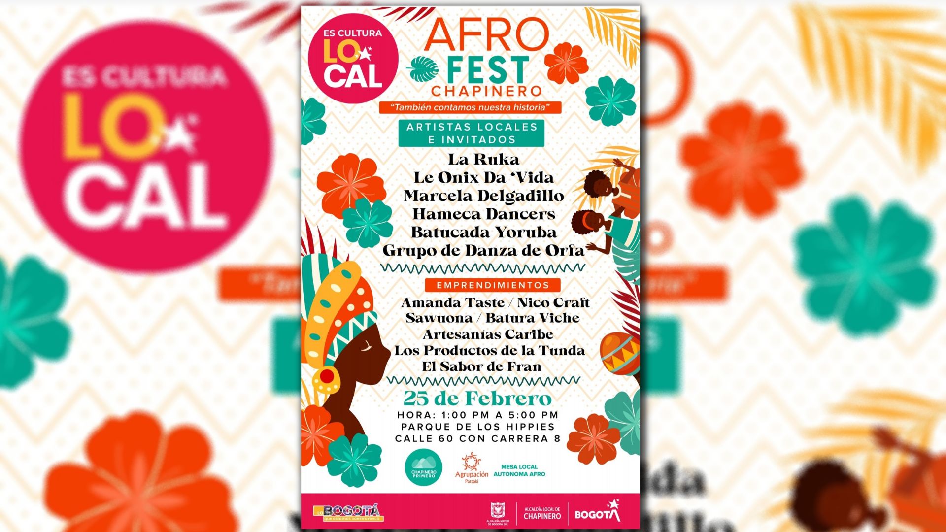 Festival “Afro Fest”, este 25 de febrero en el Parque de los Hippies en ...