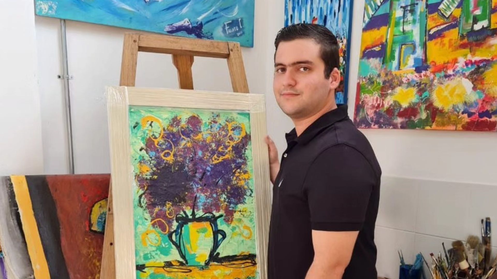 Franco Caputo: el joven artista que deslumbra con su creatividad ...